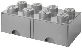 Lego® Šedý úložný box LEGO® Storage 25 x 50 cm