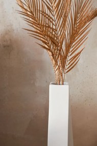 Váza HYDRON, sklolaminát, výška 80 cm, bílý
