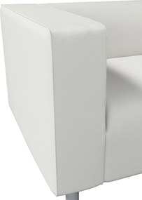 Potah na pohovku IKEA  Klippan 2-místná barva šedá látka pletený vzor
