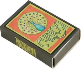 CURIOSI Kulaté puzzle Picoli: Páv / 33 dílků / průměr 9 cm