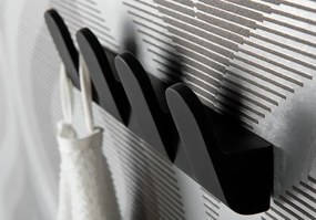 BISK Erga Futura, zásobník na toaletní papír, černá matná, ERG-02962
