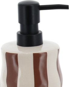 Dávkovač mýdla Nola, kombinace barev/s černými prvky, 350 ml