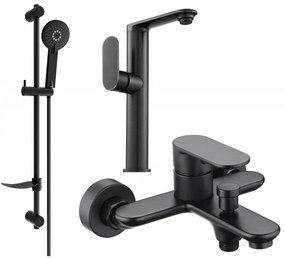 Mexen Milo DF40 vana set, černý - 713153DF40-70