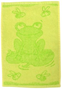 Profod Dětský ručník Frog green 30x50 cm