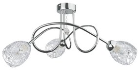 Keter Lighting Přisazený lustr TWIST CRYSTAL 3xE14/40W/230V KE0049