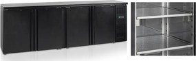 Chladicí minibar TEFCOLD CBC 410 4 dvěřový, š. 255 cm, plné dveře + 2letá plná záruka (IČ)