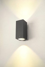 LA 1003438 ENOLA SQUARE UP/DOWN L Outdoor, nástěnné LED svítidlo, antracitové, CCT 3000/4000K - BIG WHITE (SLV)