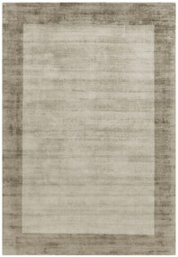 Béžový  koberec Ife Border Smoke Putty Rozměry: 200x200 cm