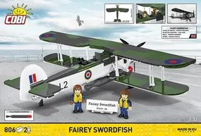 COBI 5770 Fairey Swordfish / Plastová stavebnice / 1:32 / 806 dílků /