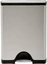 Simplehuman Odpadkový koš na tříděný odpad / 30 / 16 l / obdélníkový /