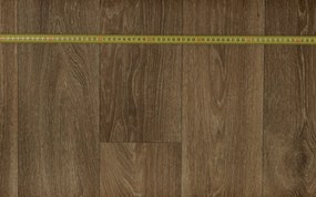 Beaulieu International Group, PVC podlaha - lino Master X 2954, na míru, šíře 4m, hnědá, bez podkladu, chodba / předsíň