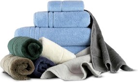 Ručníky a osušky COMFORT DI CASA NUO - středně modrá Velikost: ručník 50 x 100