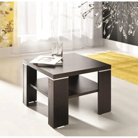 Konferenční stolek Kwadrat Maridex 60/43/60 Barva: kastan-wenge
