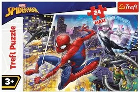 Trefl - Puzzle - Spiderman MAXI / 24 dílků / 60 x 40 cm / věk 3+