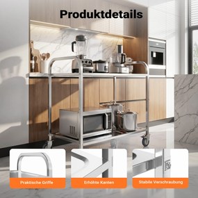 Servírovací vozík XPOtool – 150 kg (61905)