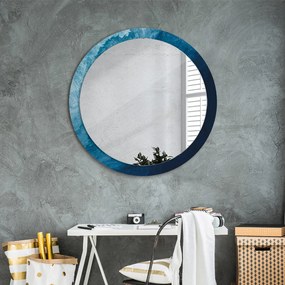 Kulaté dekorativní zrcadlo na zeď Abstraktní umění fi 90 cm