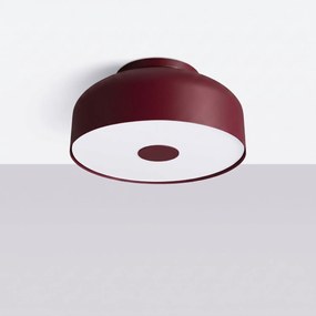 Sollux Lighting Stropní svítidlo OMIQ bordó