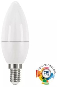 Emos LED žárovka True Light 4,2W E14 teplá bílá
