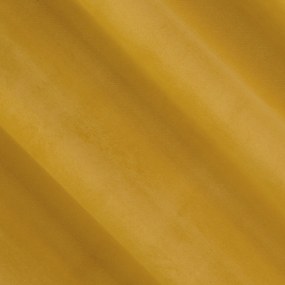 ZATEMŇOVACÍ ZÁVĚS NA KROUŽCÍCH MILO 140X250 CM HOŘČICOVÁ