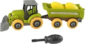RAPPA Šroubovací traktor nakladač s vlečkou 27 cm / od 3 let