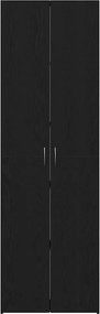 Kancelářská skříň Černý dub 60 x 32 x 190 cm Kompozitní dřevo 3329298