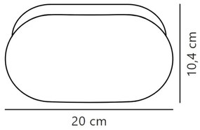 Nordlux - Koupelnové nástěnné svítidlo FOAM 1xE27/55W/230V IP44 bílá