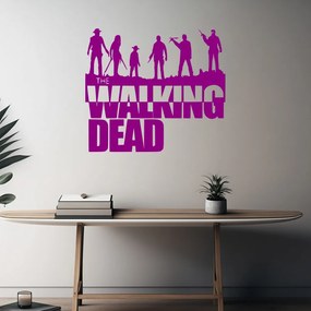 Živá Zeď Samolepka na zeď The Walking Death Barva: černá