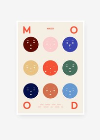 MADO Plakát Nine Moods By All The Way To Paris