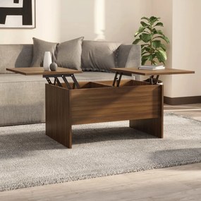 vidaXL Konferenční stolek 80 x 50 x 42,5 cm kompozitní dřevo [809732] Barva: hnědý dub