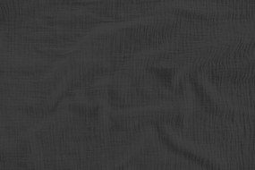 Mušelínové povlečení Black Velikost: 140 x 200 + 70 x 90