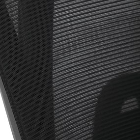 Ergonomická kancelářská židle ORVIN - černá síťovina