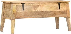 Úložný box 99 x 35 x 48 cm masivní mangovníkové dřevo 286462