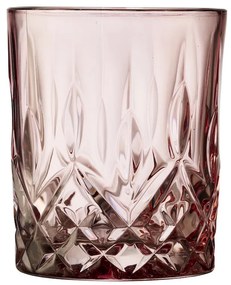 Lyngby Glas Sada sklenic na whisky Sorrento 32 cl (4 ks) Pink