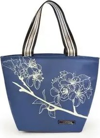 Iris Barcelona Svačinová termotaška Botanic 3.7 L modrá