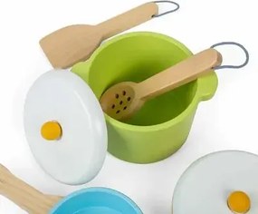 Bigjigs Toys Sada nádobí 7 dílů / od 18 měsíců