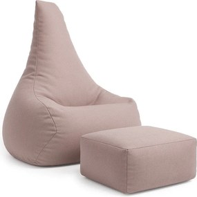 Růžový dětský sedací vak Outzy – Meowbaby