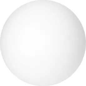 Venkovní lampa koule LUNA II Adviti AD-OP-6586WE27ZM E27, max.18W, IP65, pr.280, bílá