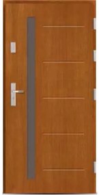 Archo - Venkovní vchodové dřevěné dveře Deskové DP-75 104981