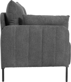 Ziden Couch 2 Sitzer látka – tmavě šedá