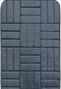 BO-MA Koupelnová předložka 667 dark grey BARVA: Šedá, ROZMĚR: 50x80 cm