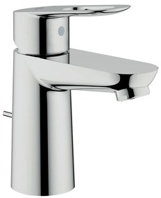 Grohe Bau Loop - Umyvadlová baterie stojánková s odtokovou garniturou, chrom 23335