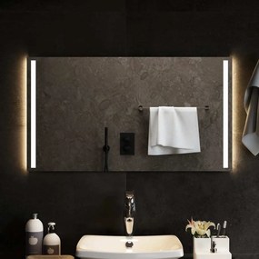 vidaXL Koupelnové zrcadlo s LED osvětlením 90 x 50 cm [151751]
