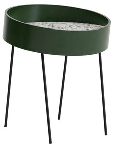Kalune design Odkládací stolek ILO zelený