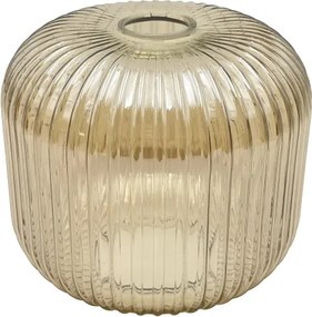 Stropní svítidlo MILOU WOOD 1xE27/15W/230V dub/kouřová béžová pr. 20 cm