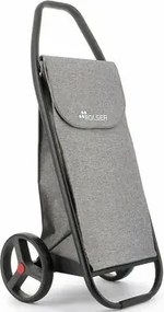 Rolser Com Tweed 8 Black Tube taška na kolečkách, šedá