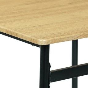Jídelní stůl se dvěma židlemi AUT-O2121 OAK