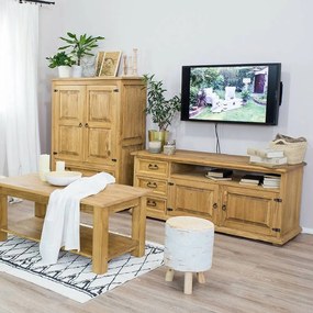 Massive home | Dřevěný TV stolek Corona VII - výběr moření
