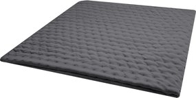 Livarno® Přehoz na postel, 200 x 220 cm (šedá)