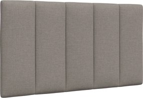 Rám postele bez matrací Hanko taupe 90x200 cm textil 3310367