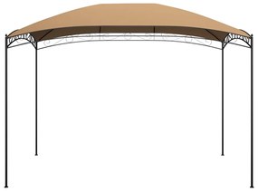 vidaXL Marketos Altán 3 x 4 x 2,65 m taupe 180 g/m²